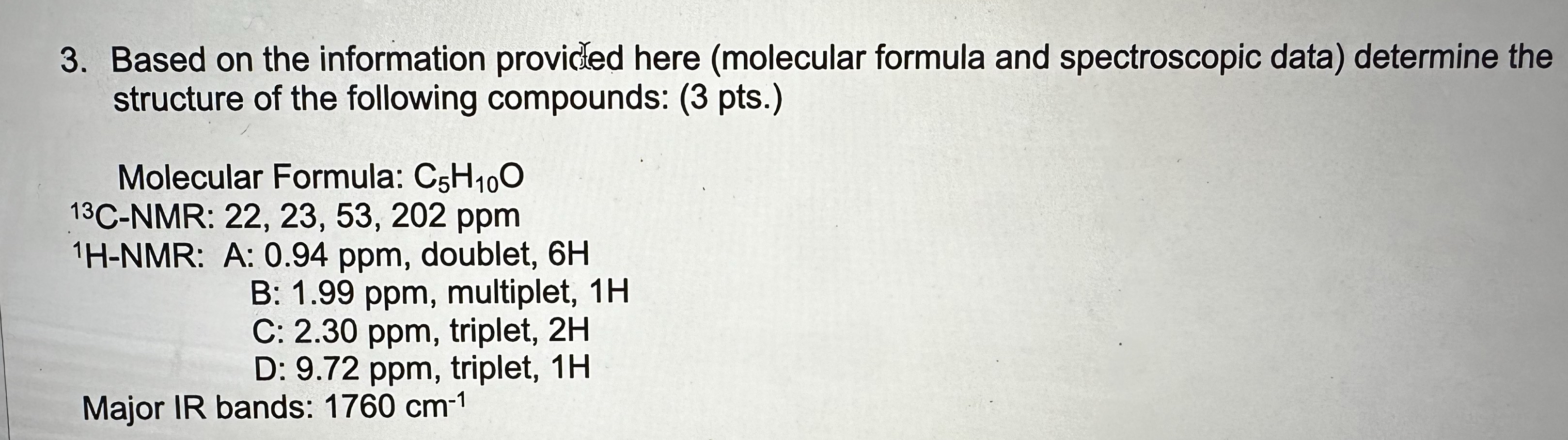 Solved Everything Given should be enough for the | Chegg.com