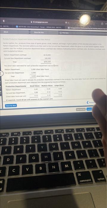 Solved Multiple Production Department Factory Overhead Rate | Chegg.com