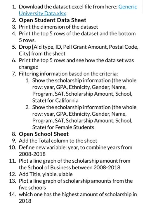 Solved please help (the data link is on the third picture, | Chegg.com