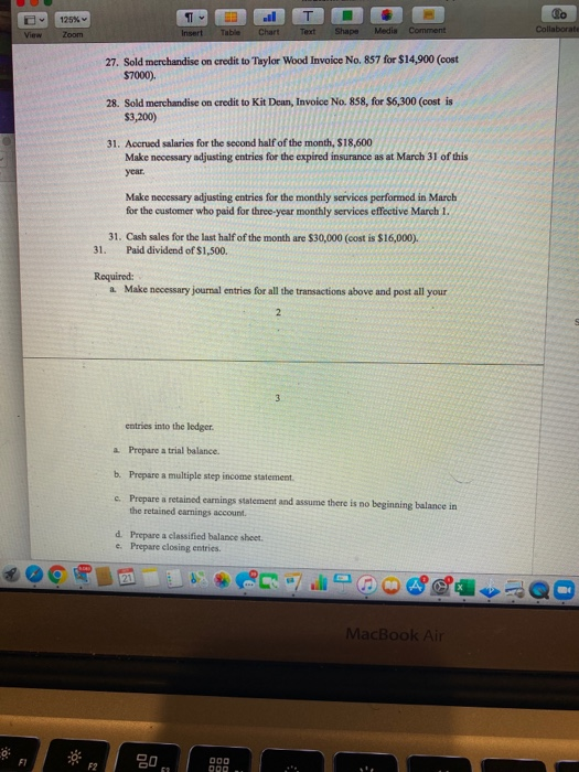 Solved Insert Table Chart Text Shape Media Comment Douglas | Chegg.com