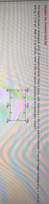 Solved Chapter 24, Problem 016 GO The figure shows a | Chegg.com