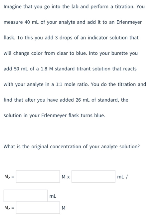 Solved Imagine that you go into the lab and perform a | Chegg.com