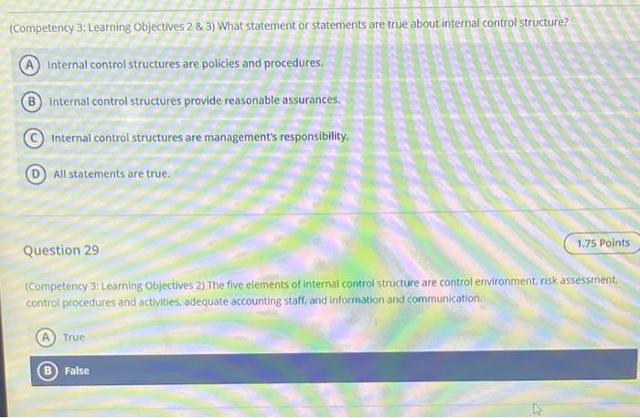 Solved (Competency 3: Learning Objectives 2 \& 3) What | Chegg.com