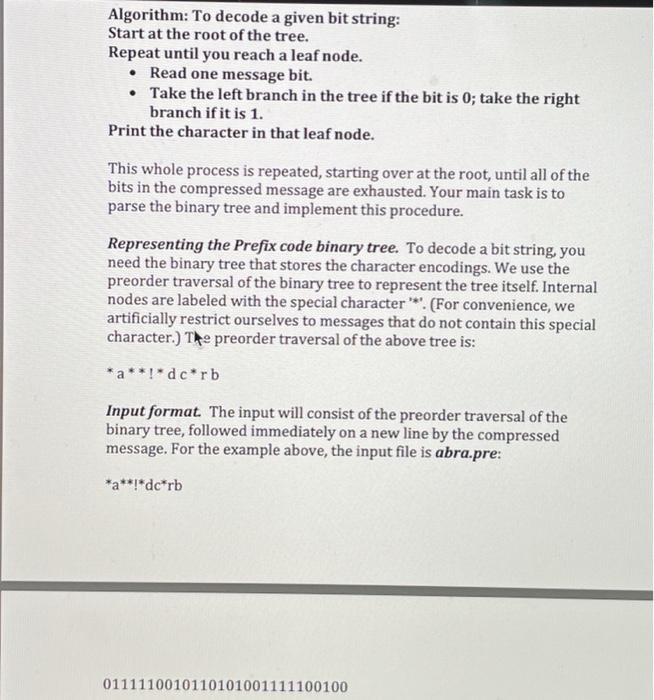 Solved Problem Specifications: Problem 1. Prefix Tree (60') | Chegg.com