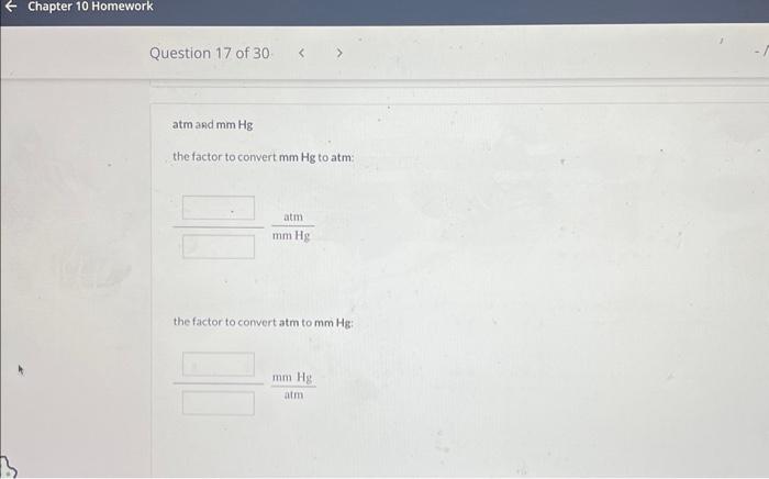 Solved atm and mmHgg the factor to convert mmHg to atm: | Chegg.com