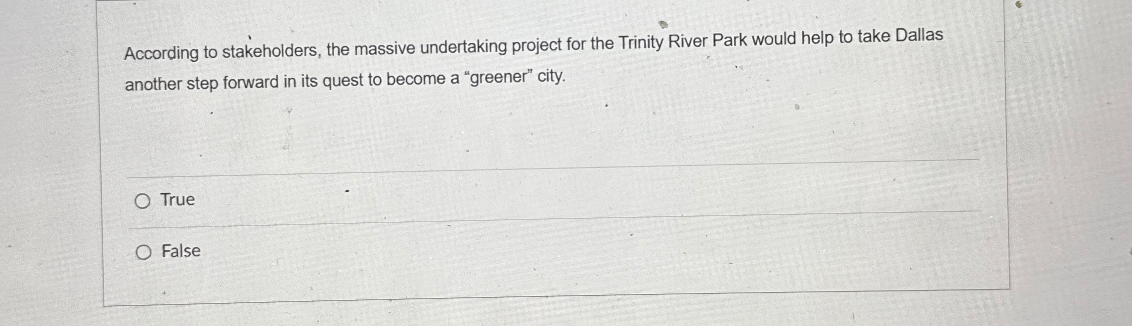 Solved According to stakeholders, the massive undertaking | Chegg.com