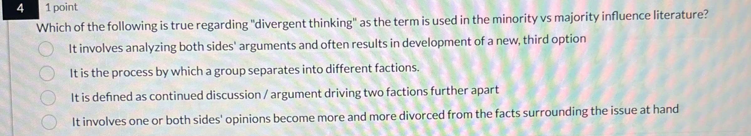 Solved 41 ﻿pointWhich of the following is true regarding | Chegg.com