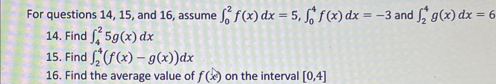 Solved For questions 14,15, ﻿and 16, ﻿assume | Chegg.com