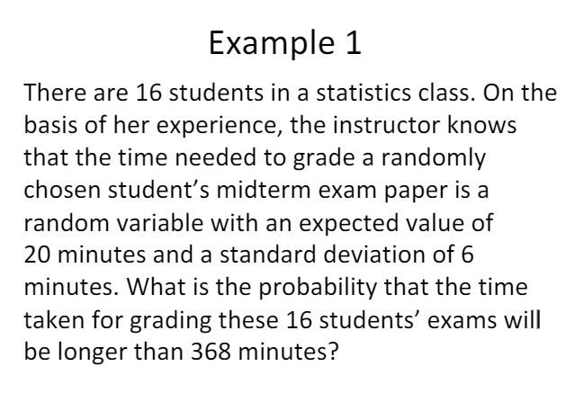 Solved There are 16 ﻿students in a statistics class. On | Chegg.com