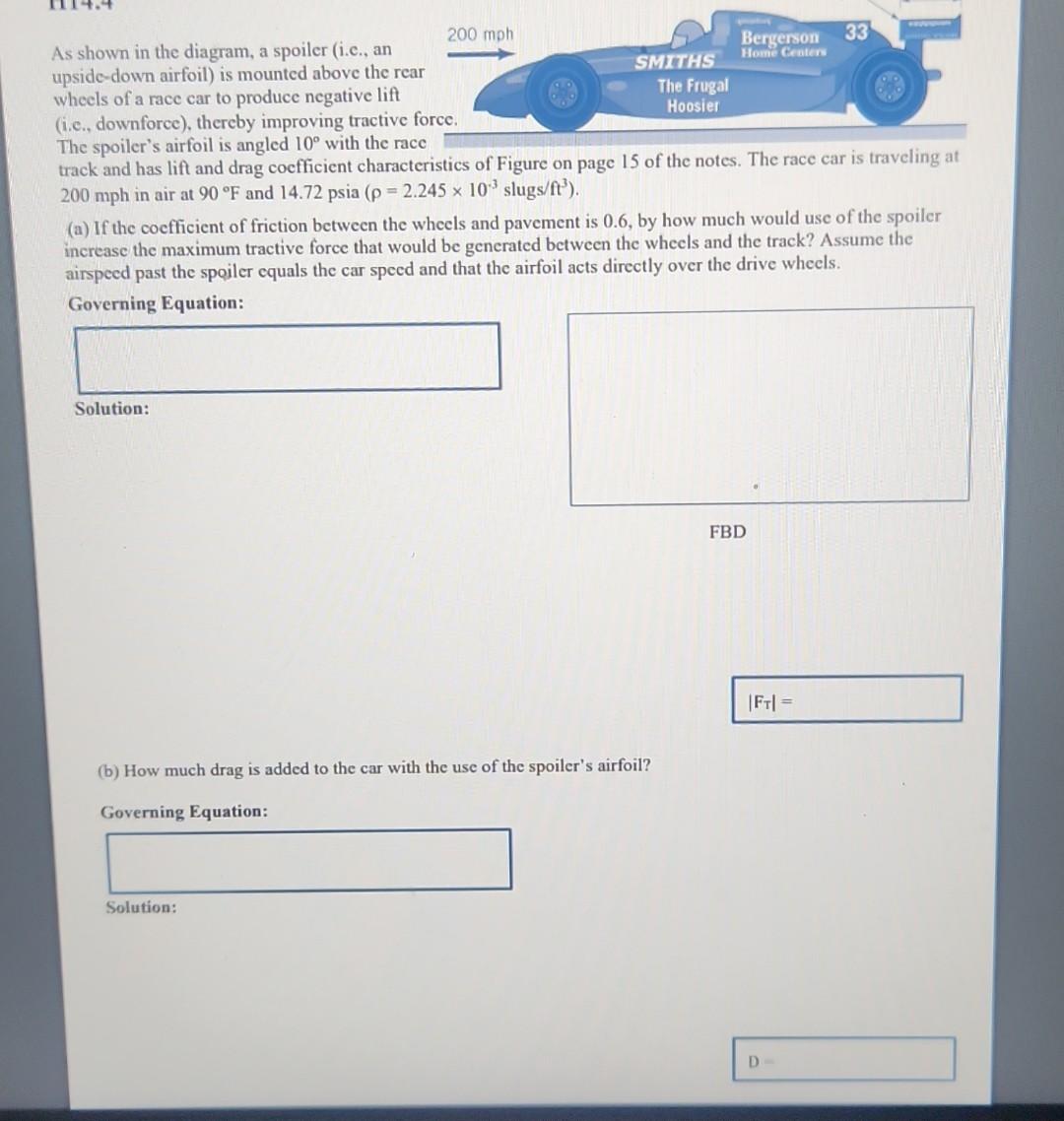 Solved mph in air at 90∘F and 14.72psia(ρ=2.245×10−3 slugs | Chegg.com