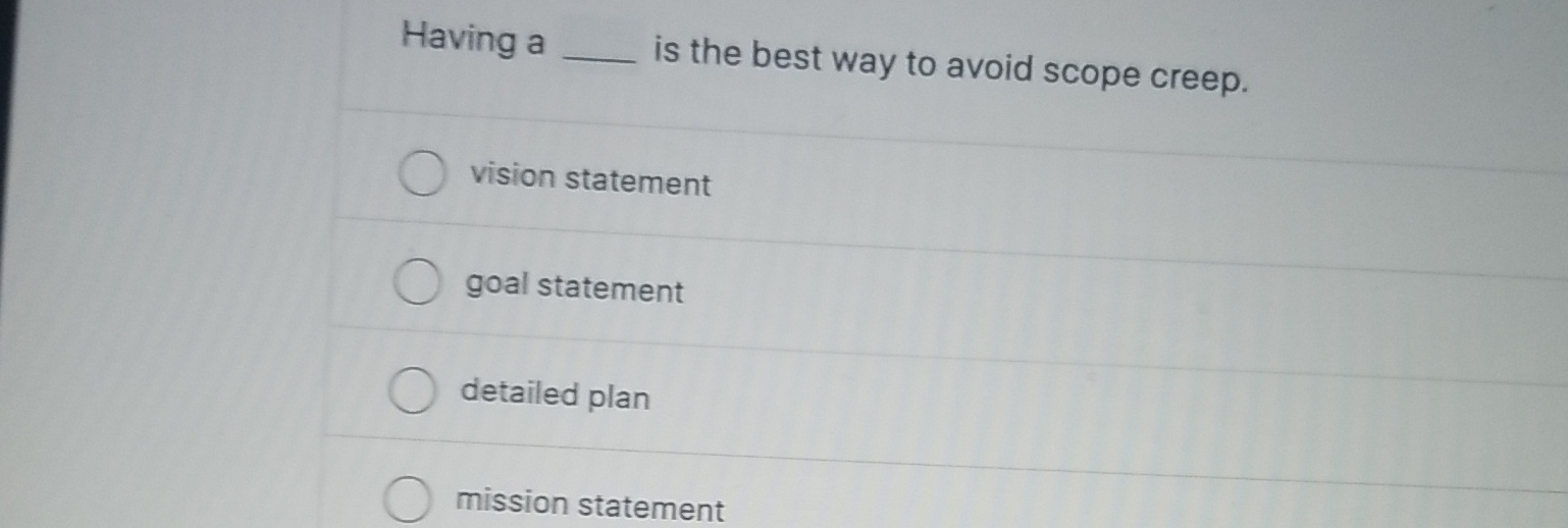 Solved Having a ﻿is the best way to avoid scope | Chegg.com