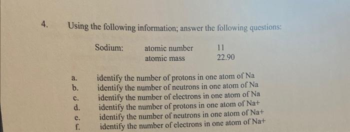 Solved Using the following information; answer the following | Chegg.com