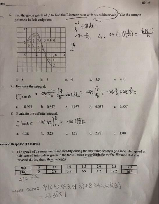[Solved]: please give the calculated process me: ID: A 6. Us