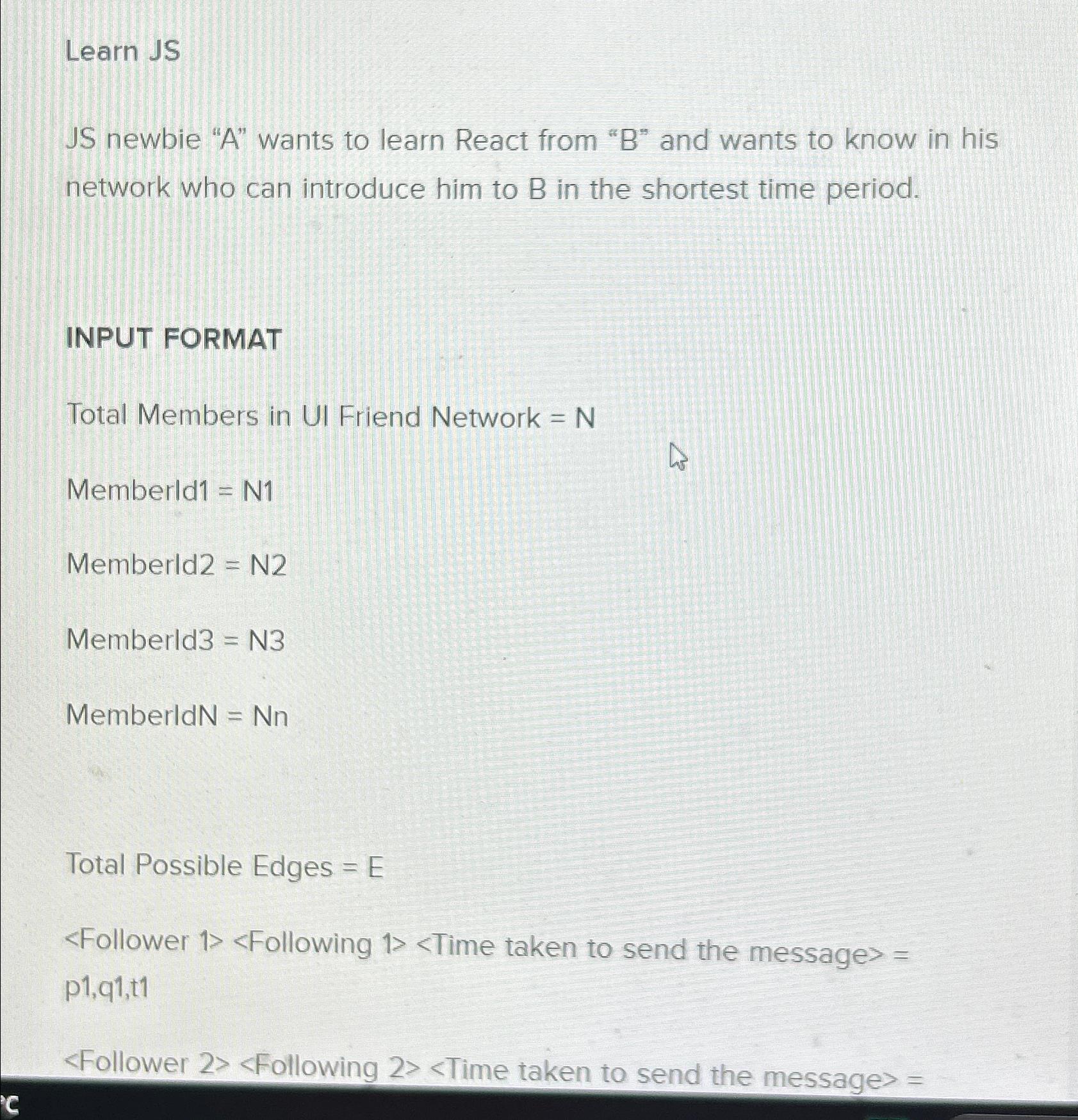 Solved Learn Jsjs Newbie A ﻿wants To Learn React From B