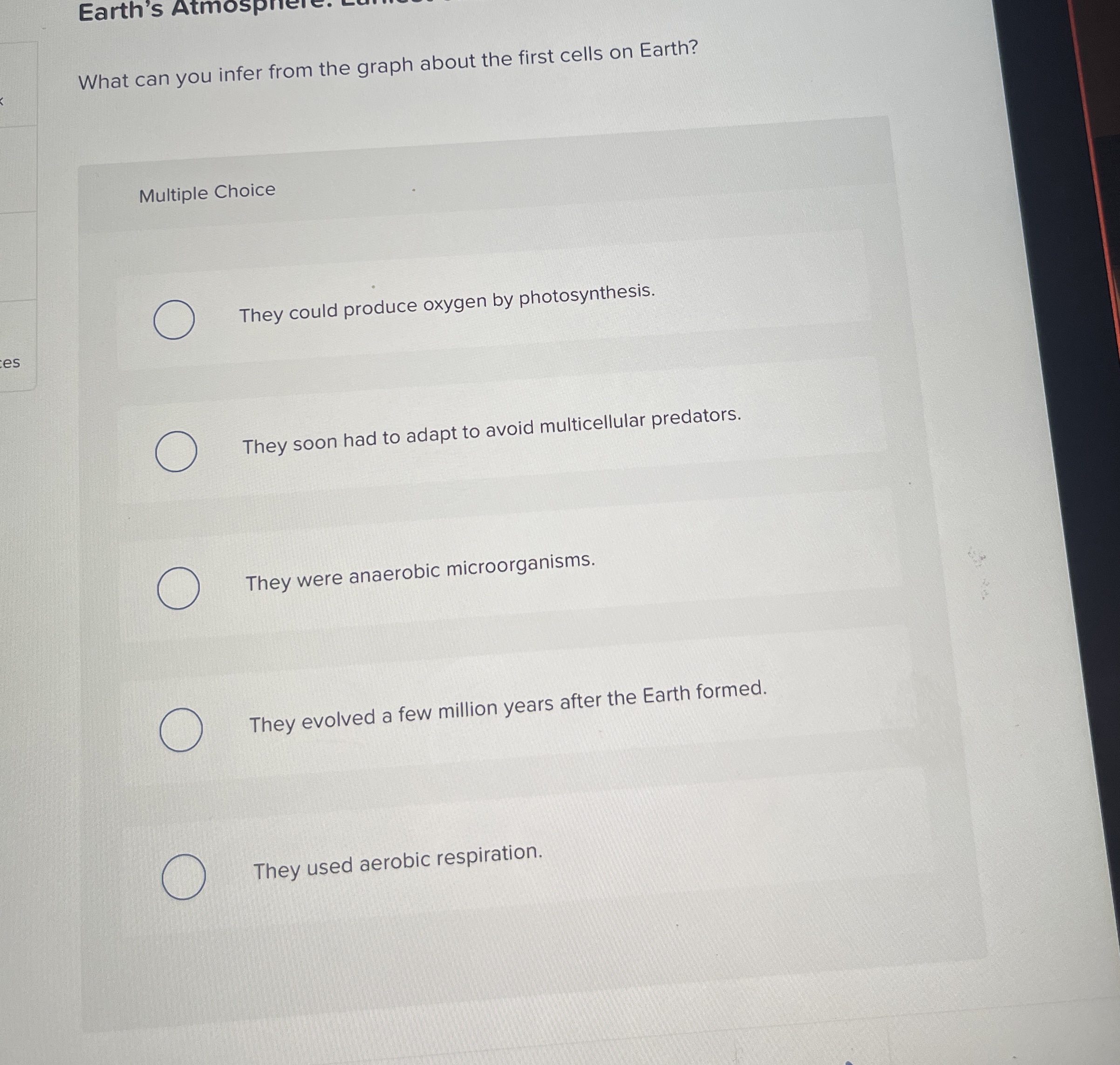 Solved What can you infer from the graph about the first | Chegg.com