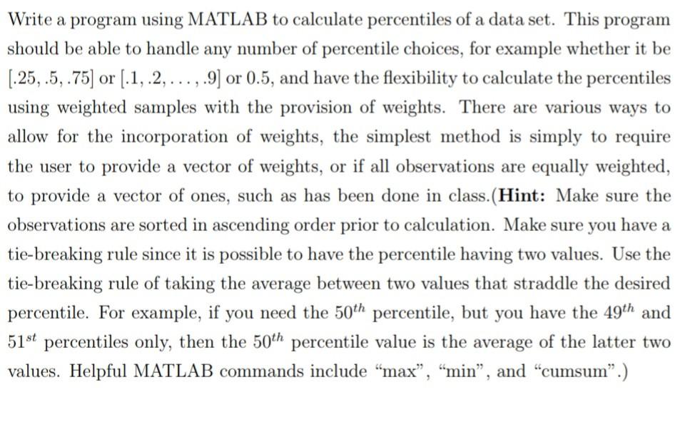 Solved Computational Econometrics Write A Matlab Program 0130