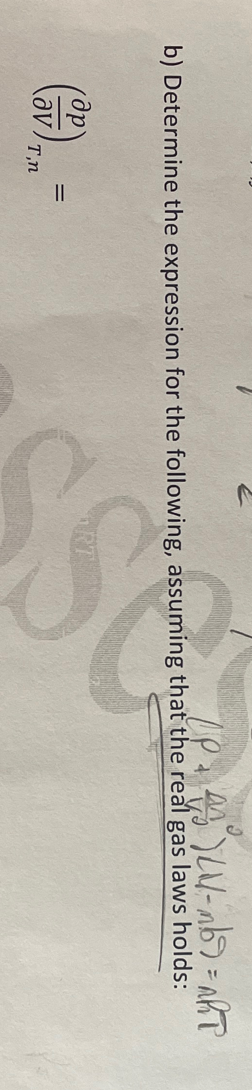 Solved b) ﻿Determine the expression for the following, | Chegg.com