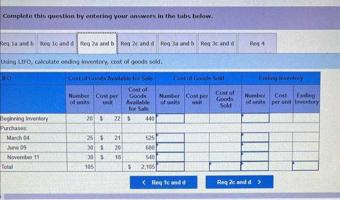 Solved Exercise 6-5 (Static) Calculate inventory amounts | Chegg.com
