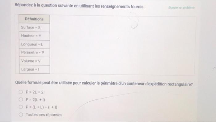 Répondez à la question sulvante en utilisant les | Chegg.com