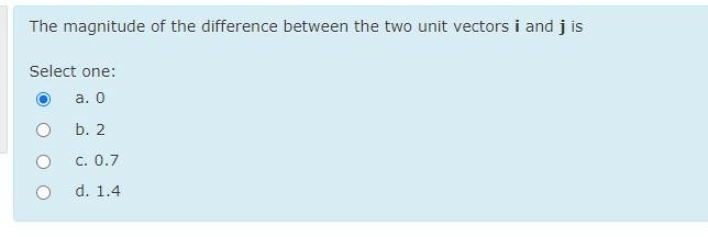 Solved The magnitude of the difference between the two unit | Chegg.com
