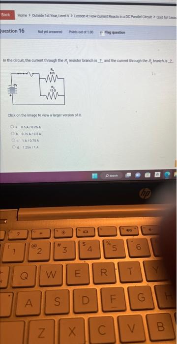 Solved In the carcul, the current through the R4 resistor | Chegg.com