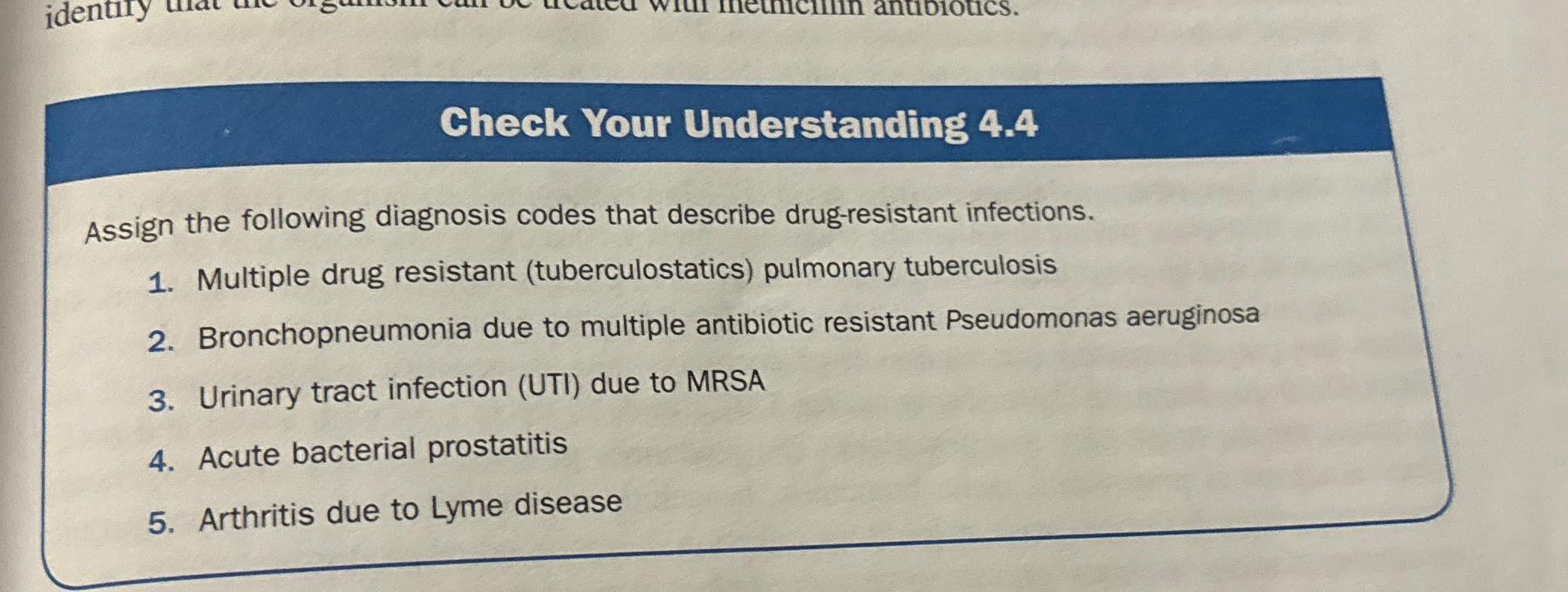 Solved Check Your Understanding 4.4Assign the following | Chegg.com