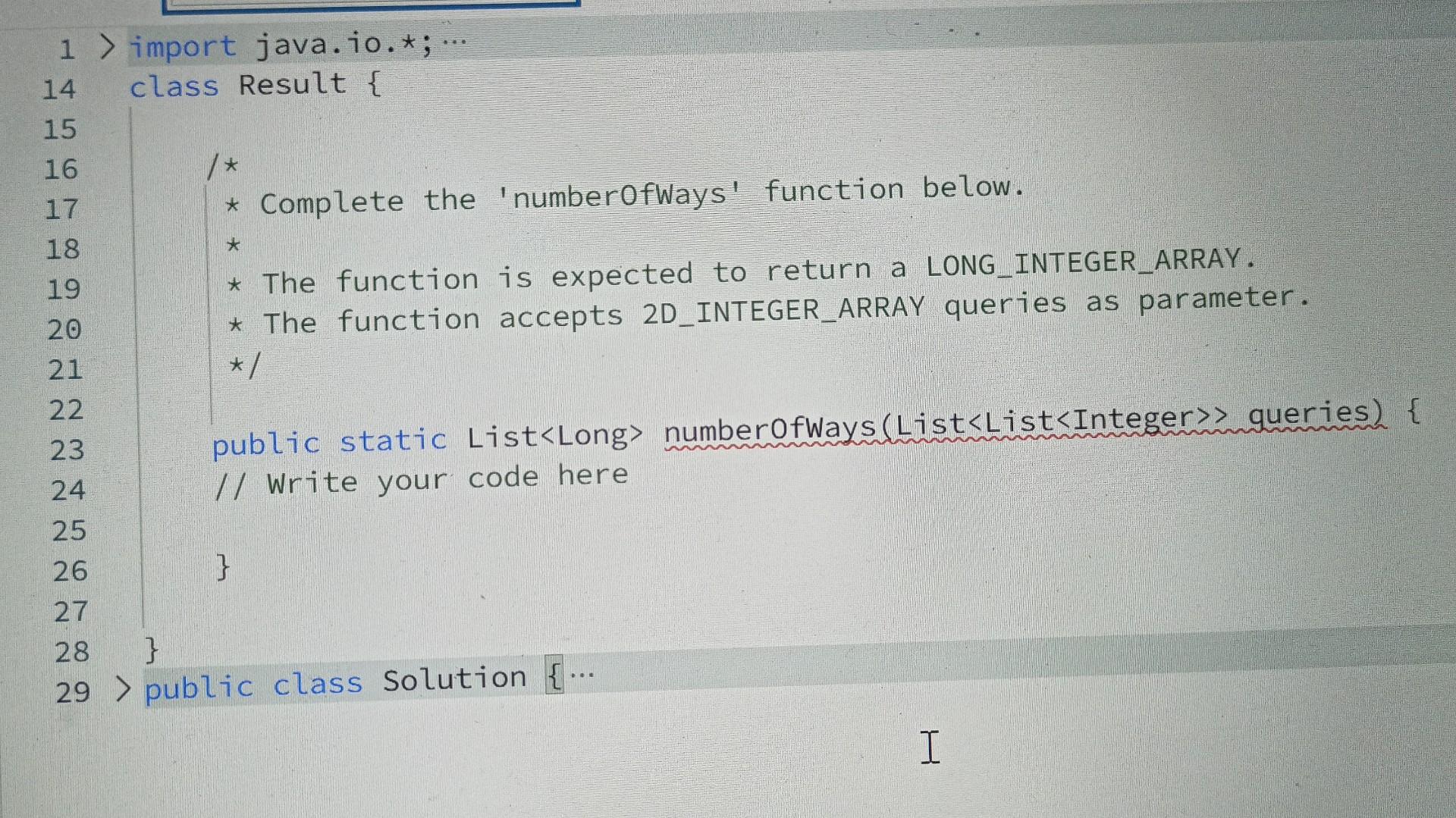 Solved Function Description Complete the function | Chegg.com