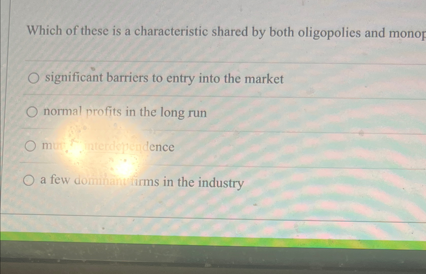 Solved Which of these is a characteristic shared by both | Chegg.com