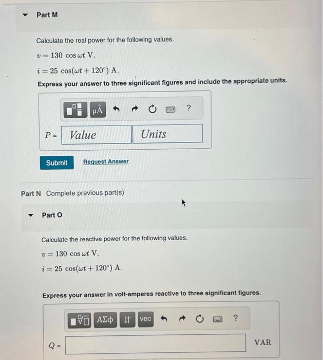Solved The following sets of values for voltage v and | Chegg.com