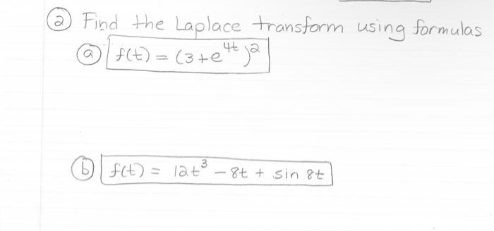 Solved Evaluate the Laplace transform Z{e−6t} using the | Chegg.com