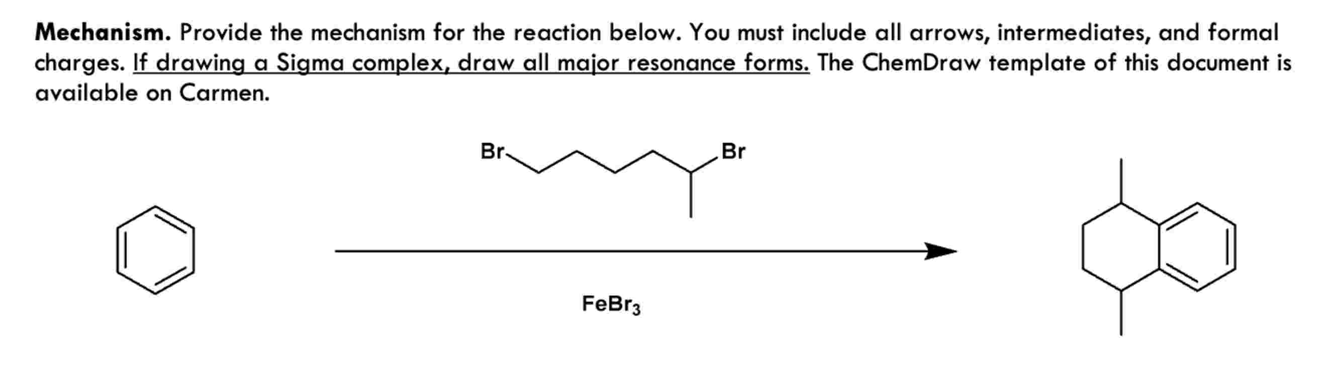 Solved Mechanism. Provide the mechanism for the reaction | Chegg.com