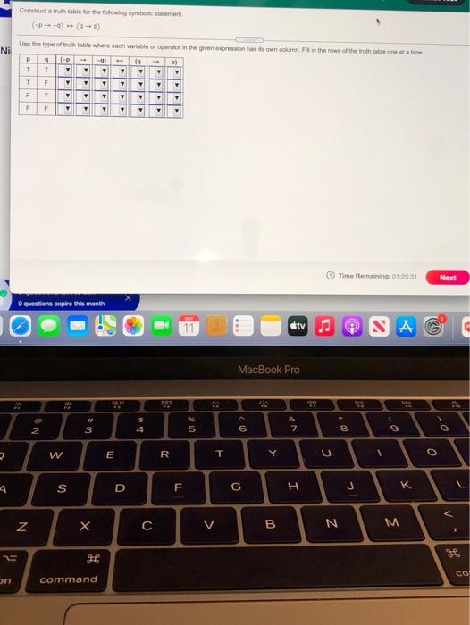 Solved Construct a run table for the following symbolic | Chegg.com