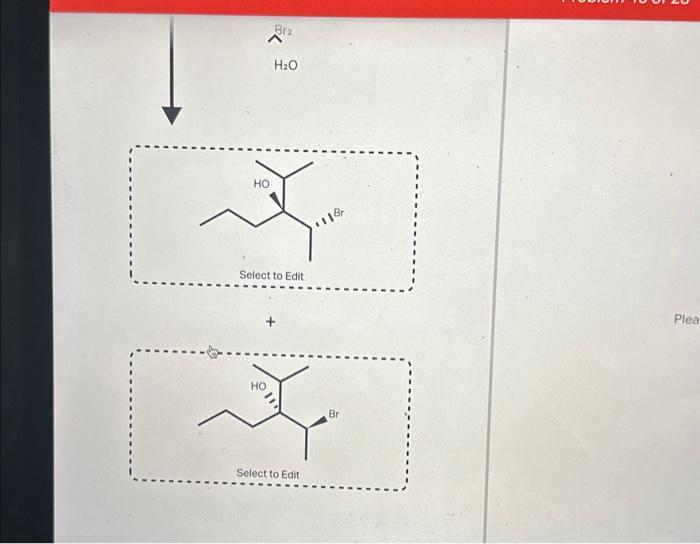 Solved Draw the major products of this alkene with aqueous | Chegg.com