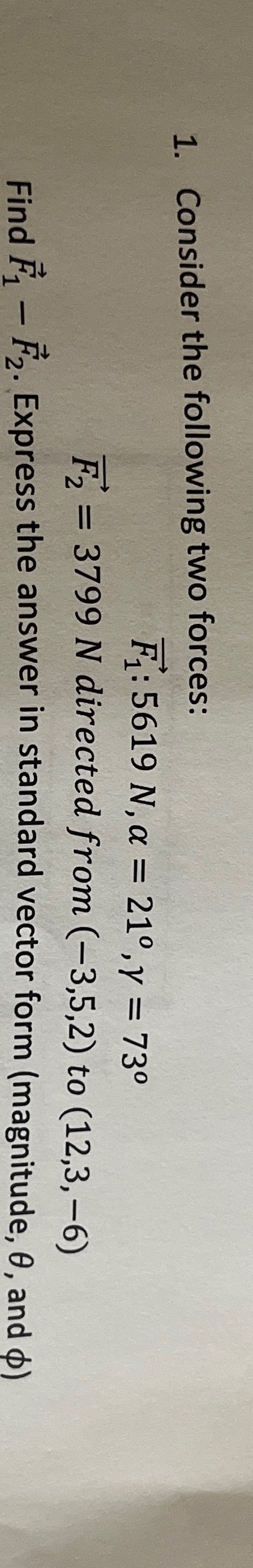 Solved Consider the following two | Chegg.com