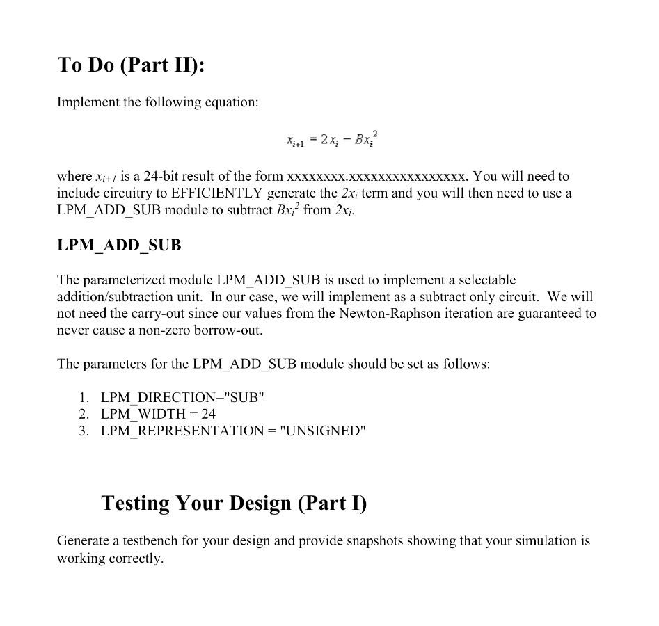 Solved Objective: The objective of this lab is to introduce | Chegg.com