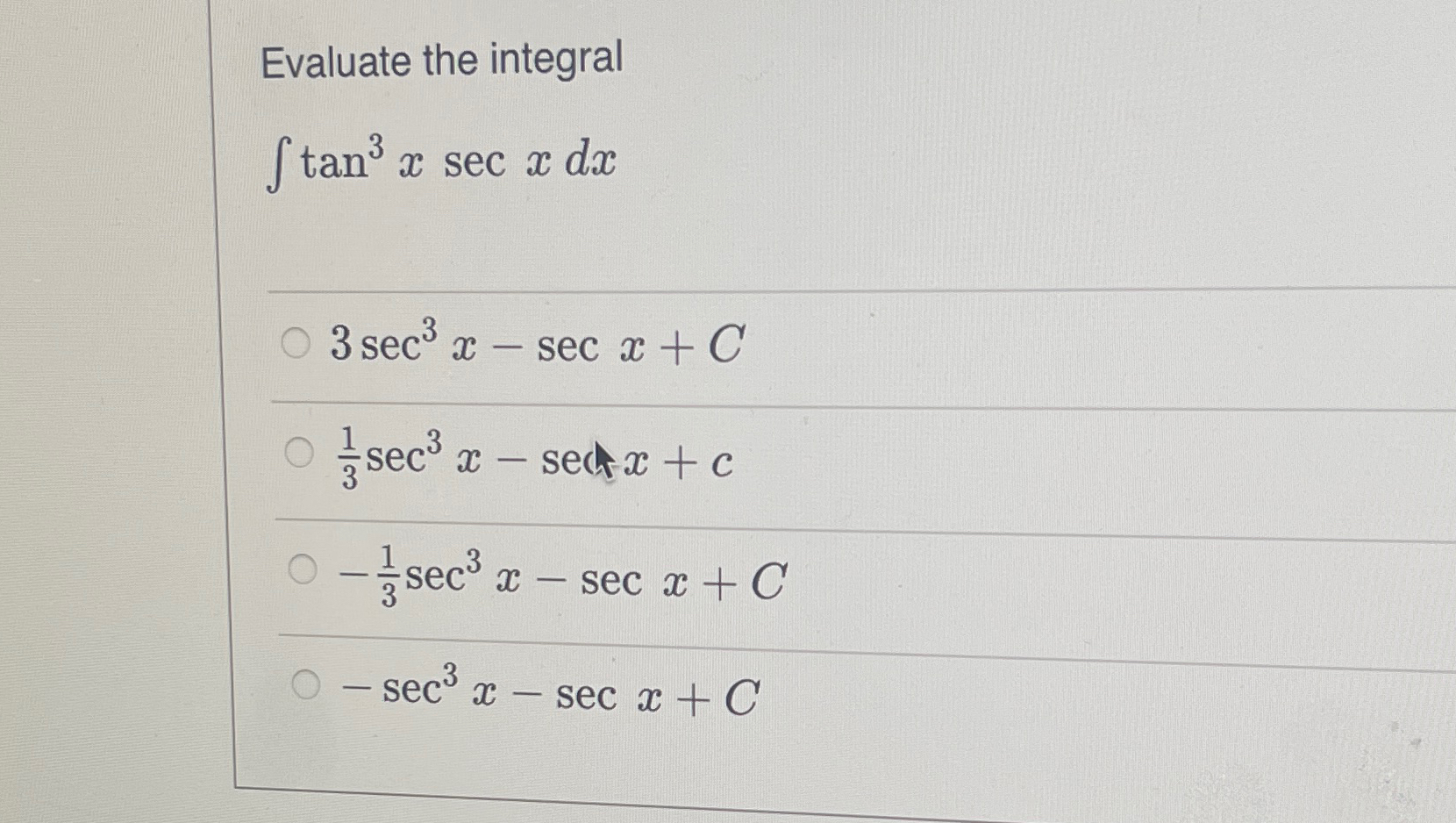 Solved Evaluate the | Chegg.com