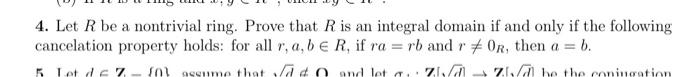 Solved The subset Z of C is closed under the addition and | Chegg.com
