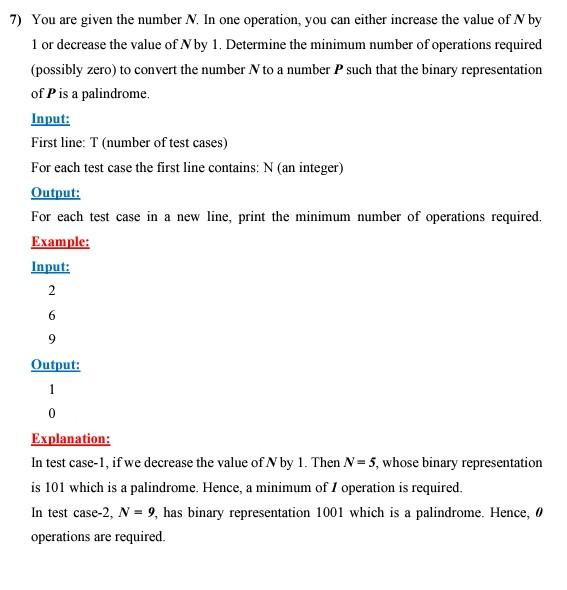 Solved You are given the number N. In one operation, you can | Chegg.com