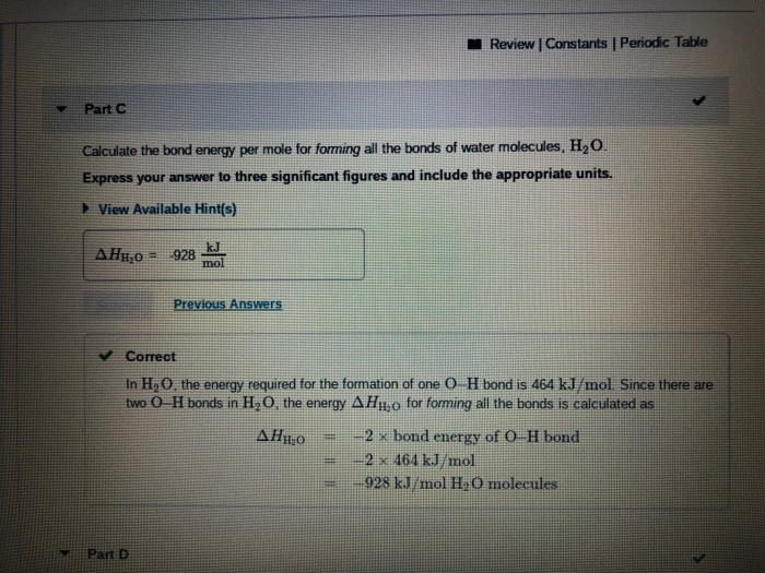 Review | Constants Periodic Table Part E Calculate | Chegg.com