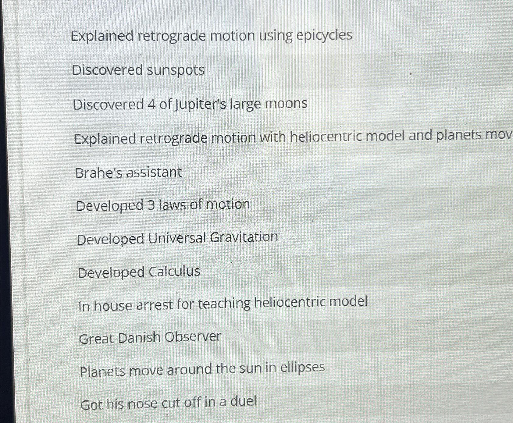 Solved Explained retrograde motion using epicyclesDiscovered | Chegg.com