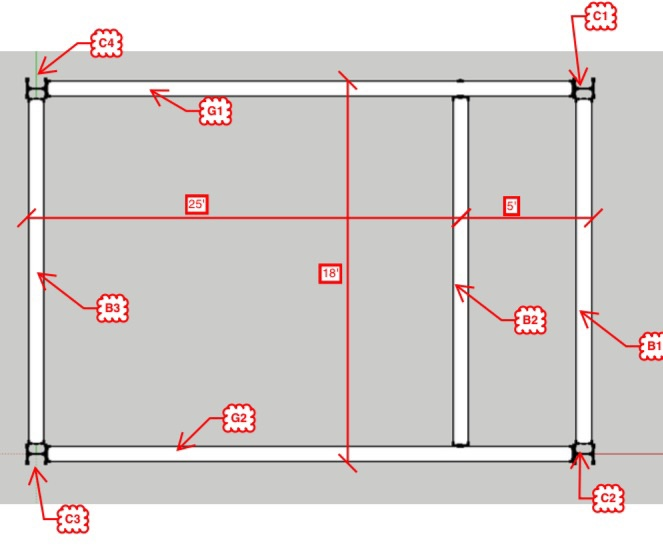 Solved You are building a small steel structure with the | Chegg.com