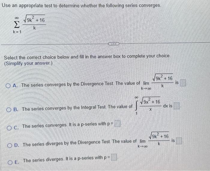 Solved Use an appropriate test to determine whether the | Chegg.com