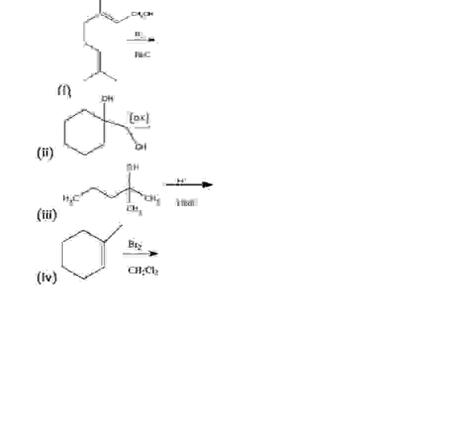 Solved Draw Structures For The Expected Structure