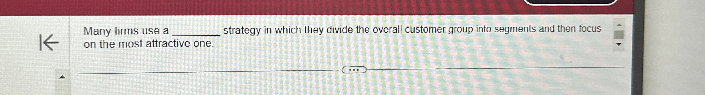 Solved Many firms use a q, ﻿strategy in which they divide | Chegg.com