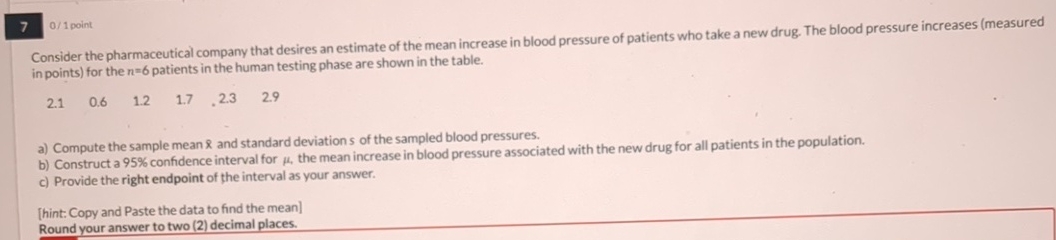Solved 70/1 ﻿pointConsider the pharmaceutical company that | Chegg.com