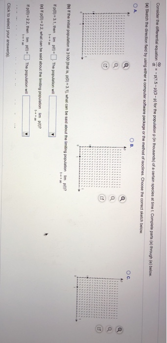 Solved Consider the differential equation -p(1.5-3-p) for | Chegg.com