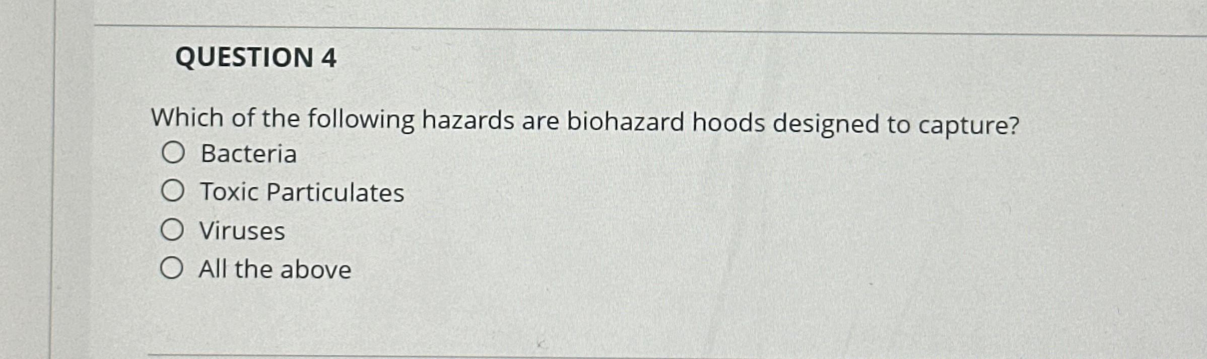 Solved QUESTION 4Which of the following hazards are | Chegg.com