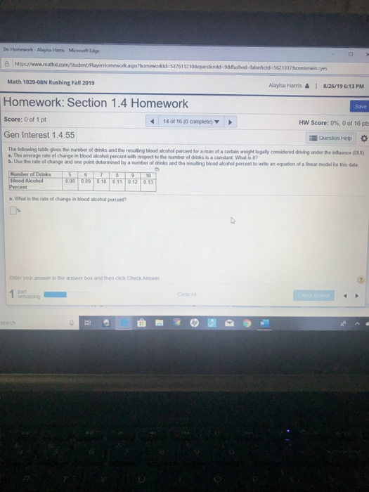 Solved De Homework Naams Microne B | Chegg.com