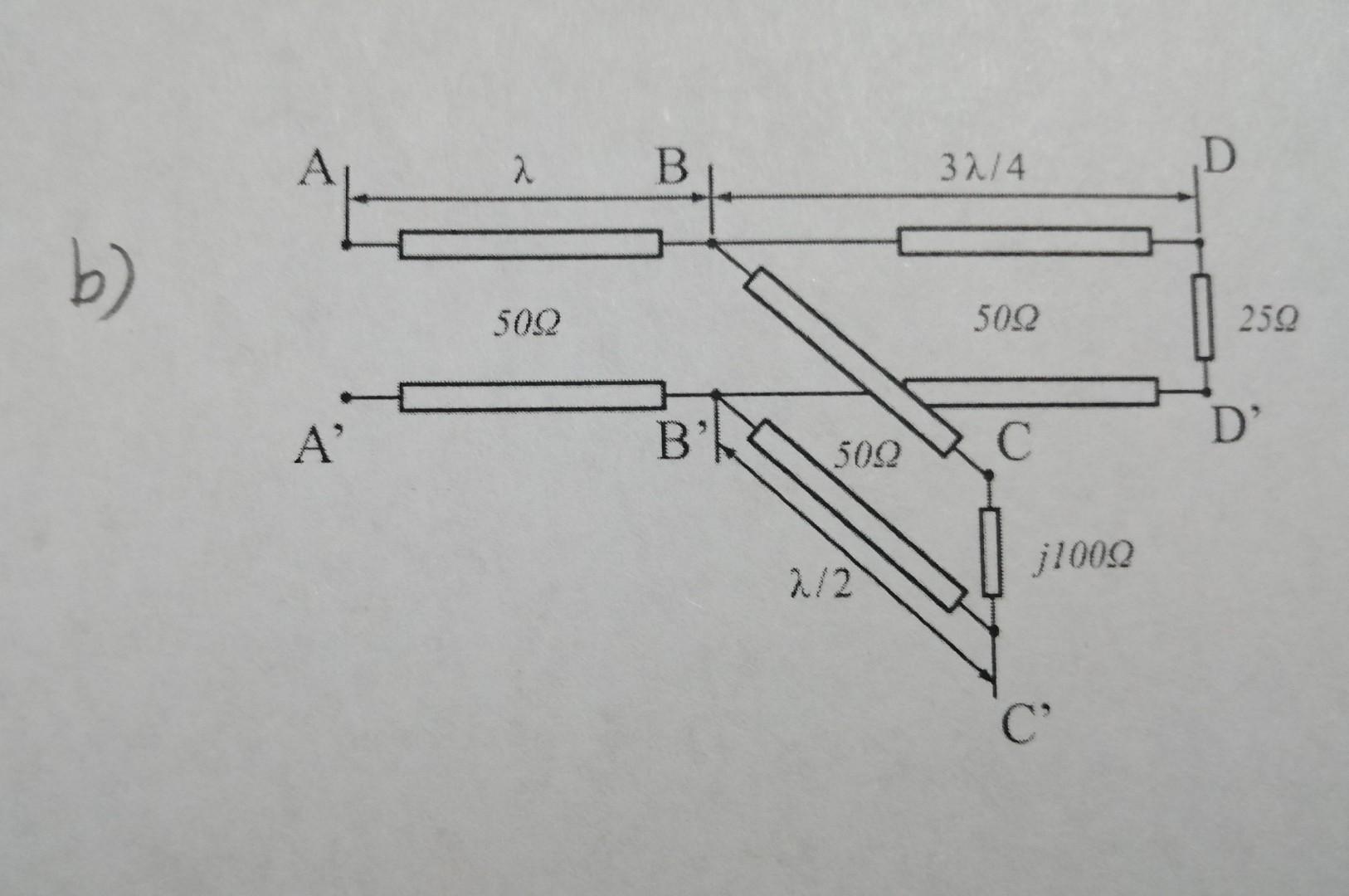 Solved Find the input impedance, voltage reflection | Chegg.com