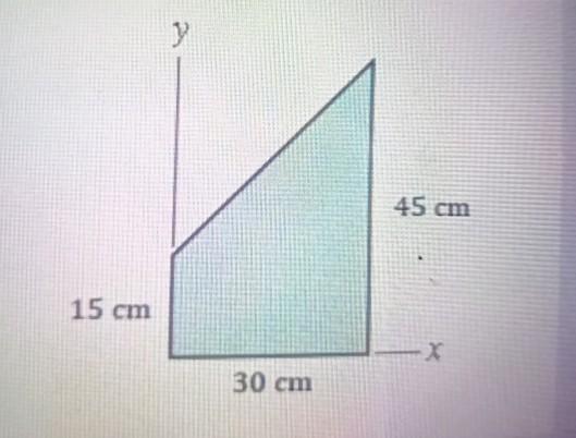 Solved 45 cm 15 cm 30 cm | Chegg.com